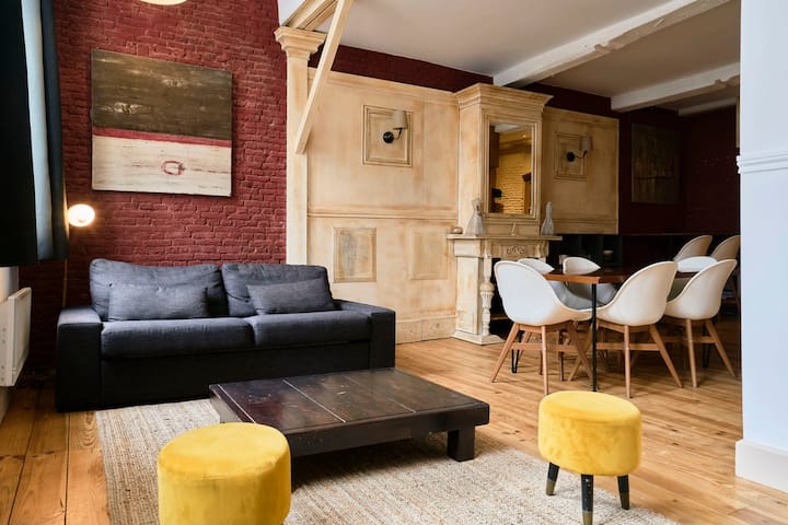Vieux Lille : Duplex Au Charme Ancien - Lille