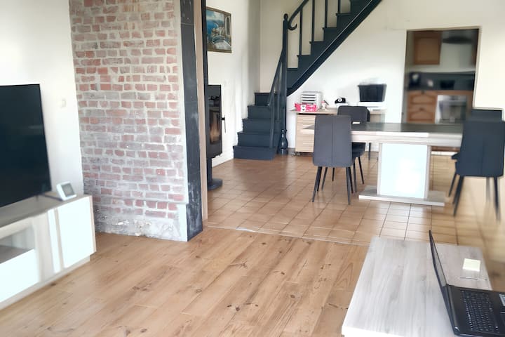 Maison Charmante à ÉCrainville, Jardin - Yport