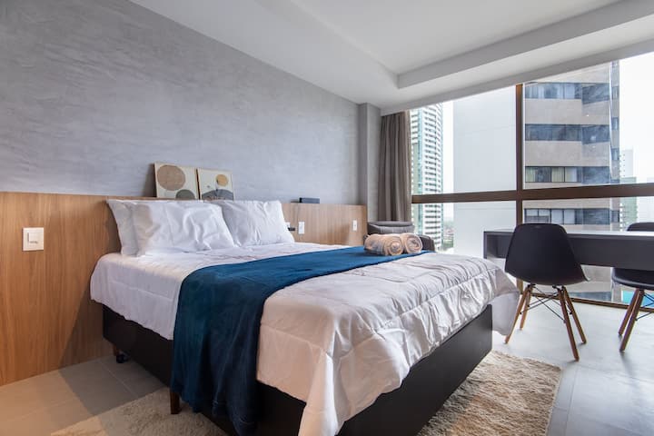 Rooftop #603 - Suite In Boa Viagem By Carpediem - Recife
