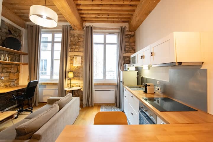 Le Petit Imbert - Studio Chaleureux Et Cozy - Lyon