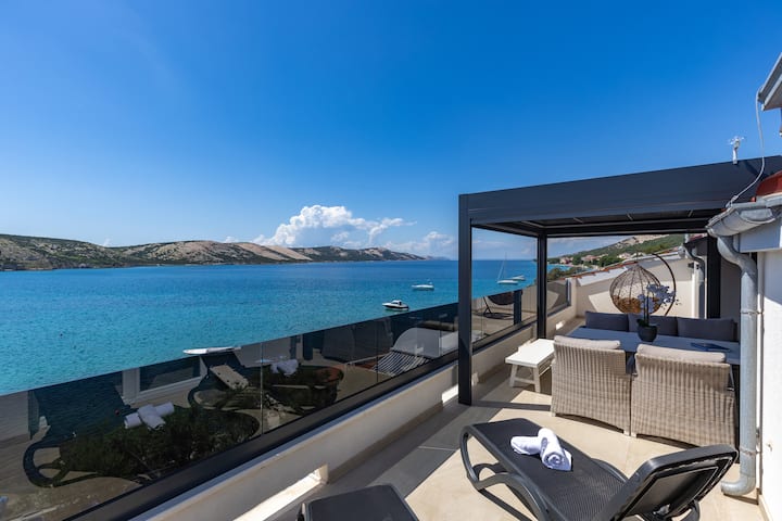 Family Resort Santa Maria Ii Penthouse - Novalja