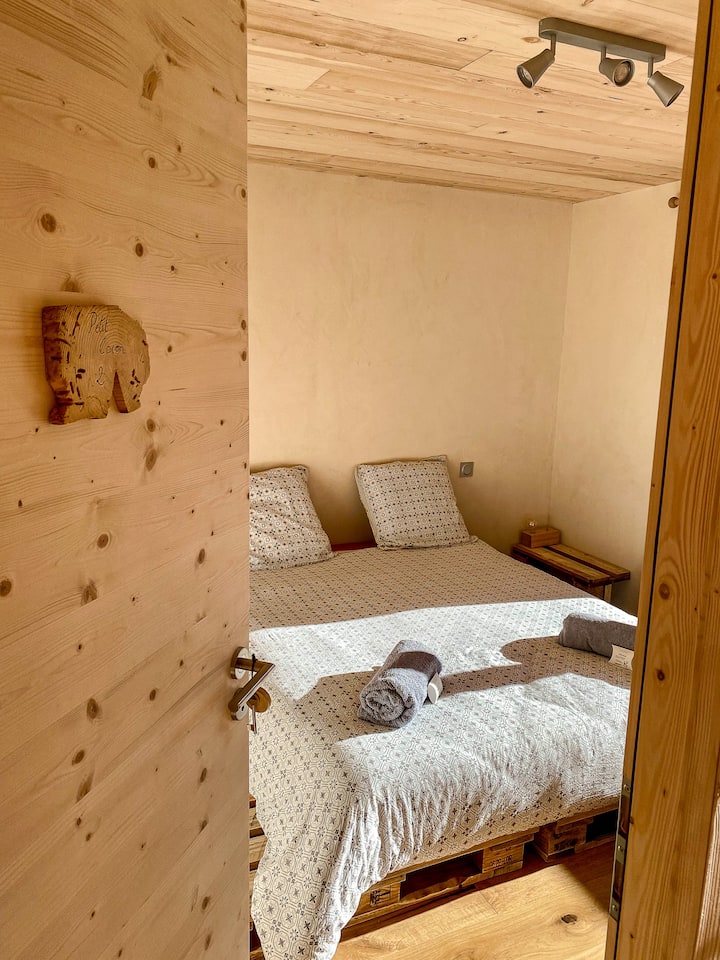 Chambre D'hôtes Double Avec Vue Jardin Et Montagne - Le Grand-Bornand