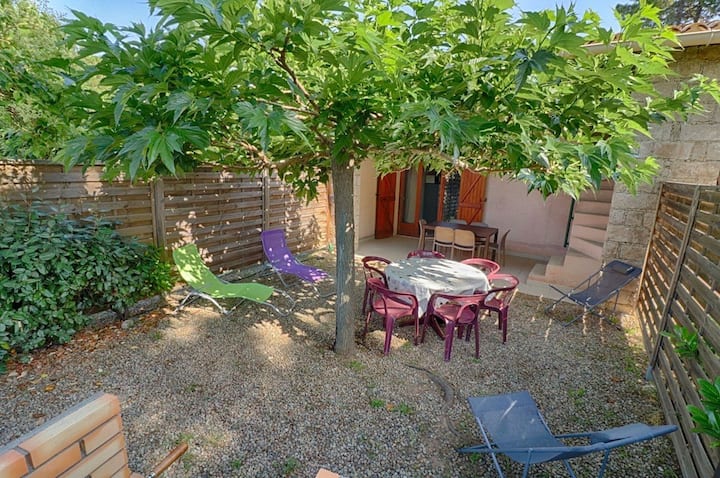 Appartement Rez De Jardin 3 Pièces 6 Couchages La - Calcatoggio