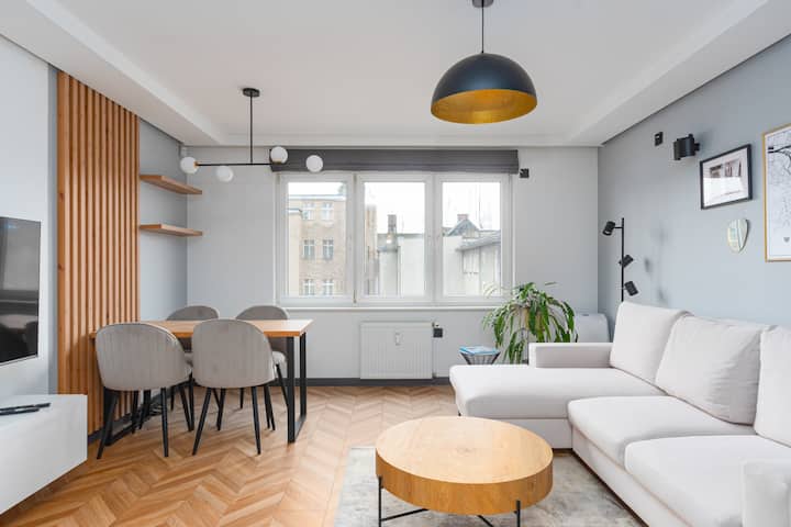 Czysta Modern Apartment - Wrocław