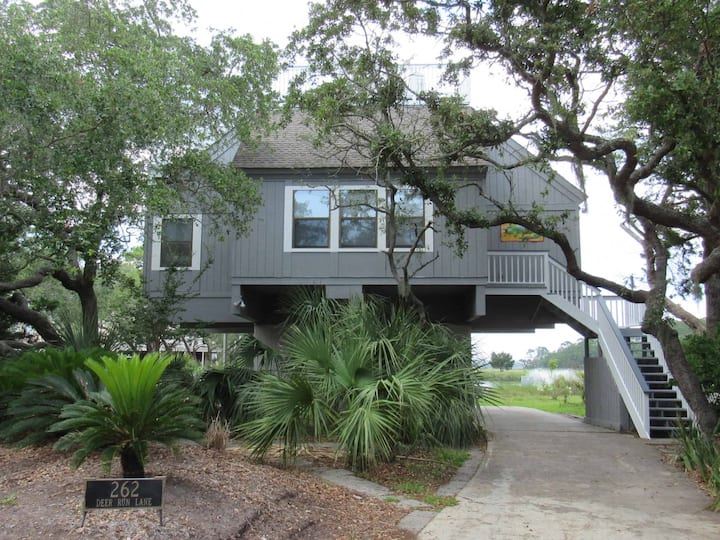 262 Deer Run - Roof Top Deck -Cart Incl.-cards N/a - Fripp Island, SC