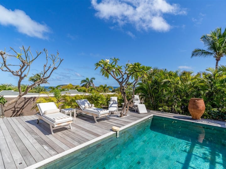 Romantic 1 Bdrm Villa W Ocean Views - Saint-Barthélemy