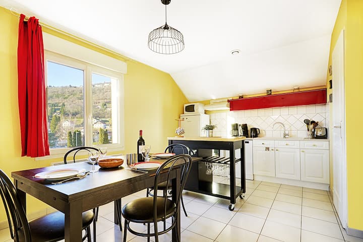 Comme Chez Soi - Vue Montagne Et Garage Privé - La Bresse