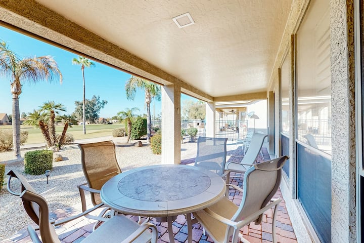 2br Lovely Golf Course View Home With Pool & Grill - Chandler, AZ