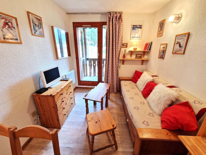 Studio 17m² 2/3 Persons, Vue Piste - La Norma