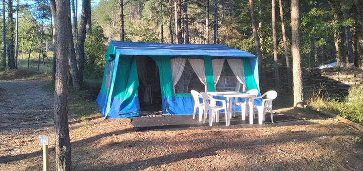 Tente Navajo 3 Pièces 4 Personnes Sans Sanitaire - Privas