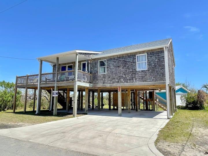 Np26: Northern Pond: Dog Friendly Home With Wrap - Ocracoke, NC