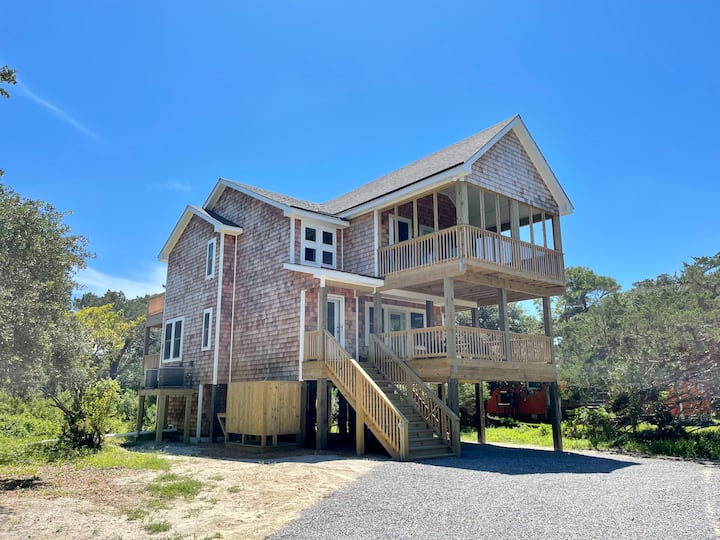 Oc73: Get Figgy With It: Spacious Home With - Ocracoke, NC
