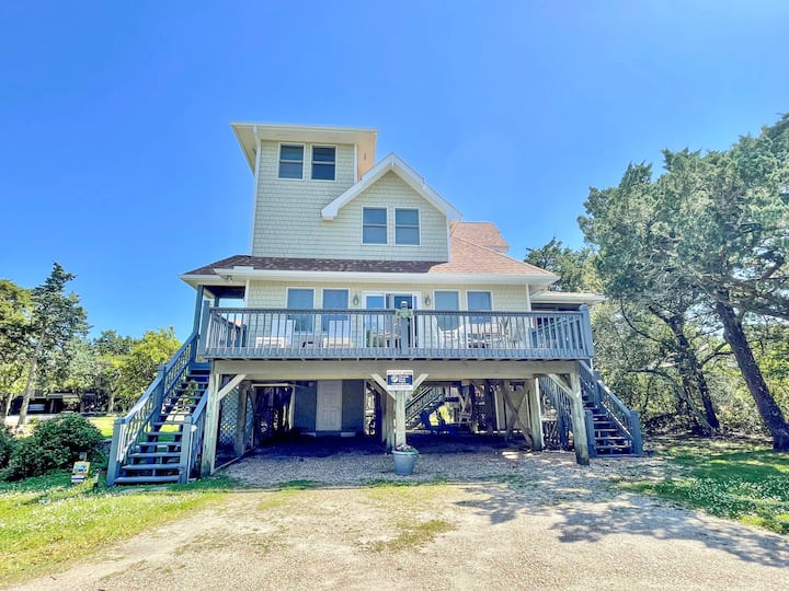 Ut02: Crows Nest: Dog Friendly, Screened Porch - Ocracoke, NC