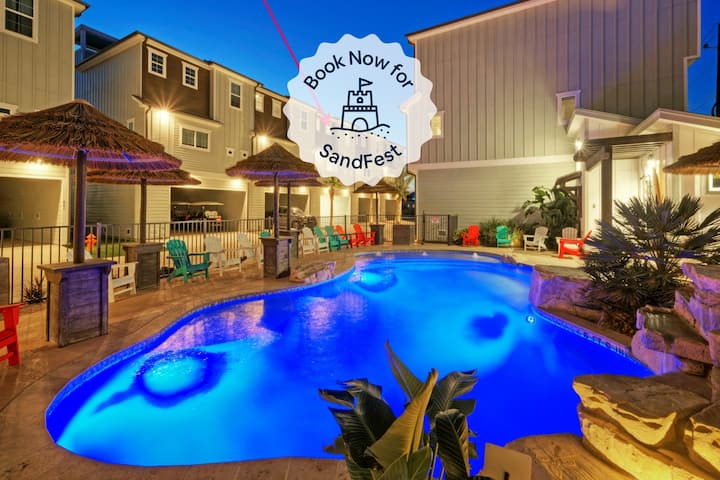 Island Paradise By Avantstay | Pool, Island Views - Port Aransas, TX