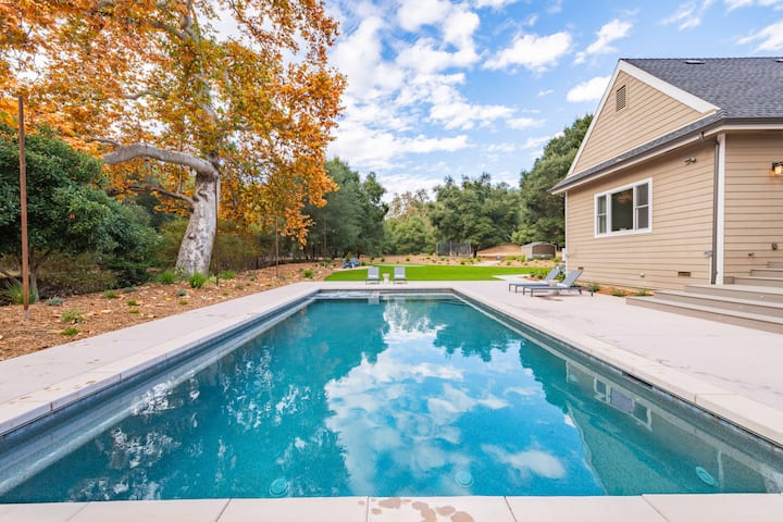 Luxe 5/3.5 W/pool, Hottub, Firepit & Movie Room - Cayucos, CA