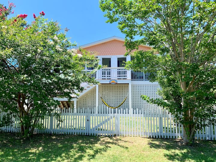 Wv38: Sun Kissed: Cheerfully Decorated Pet - Ocracoke, NC