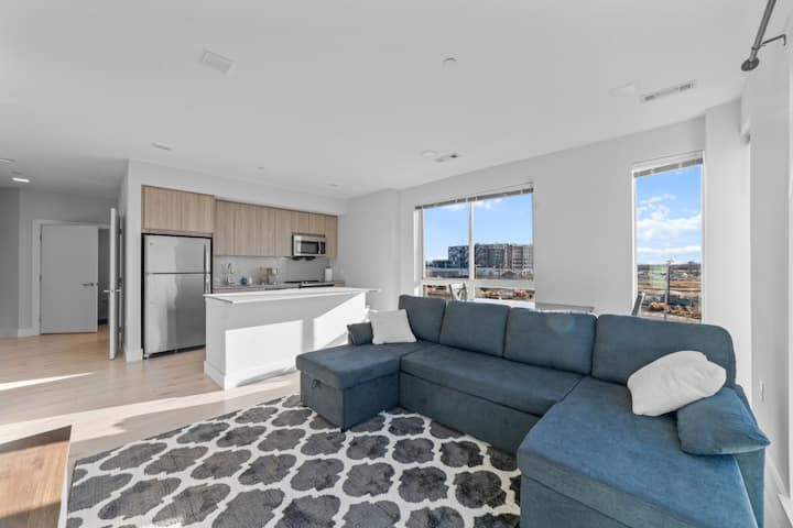 Luxurious 2br W/ Pool, Gym & W/d, Nr Blue Line, - Malden