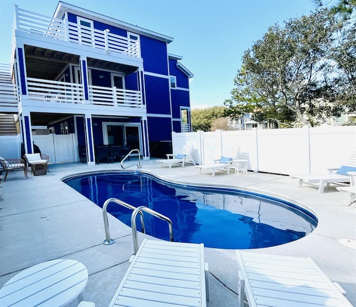 *New* Luxury,heated Pool,hottub,gameroom,elevator - Corolla, NC