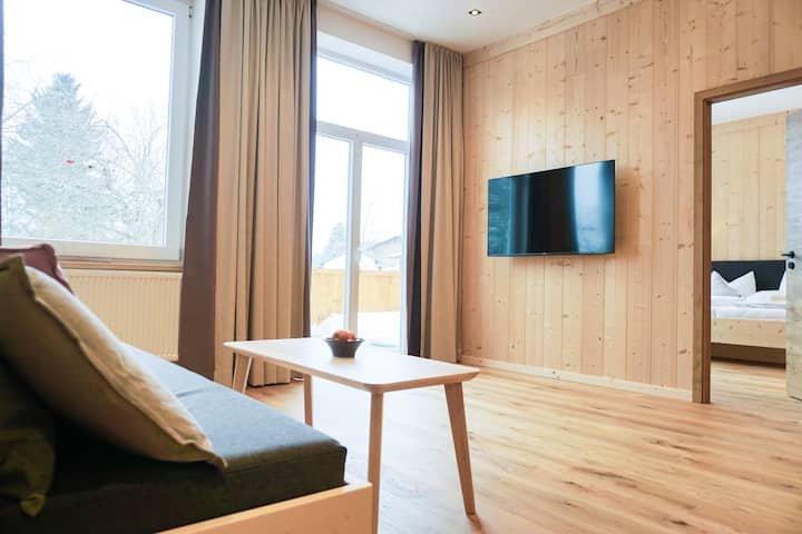 Spa-suite In Holzbauweise Mit Eigener Sauna, Küche - Oberammergau