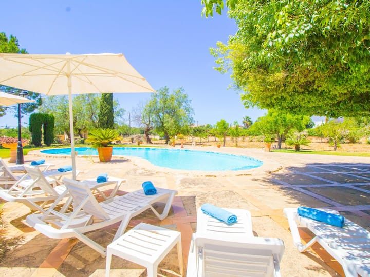 Villa 'Cas Moliner' Avec Wifi, A/c, Piscine Privée - Palma
