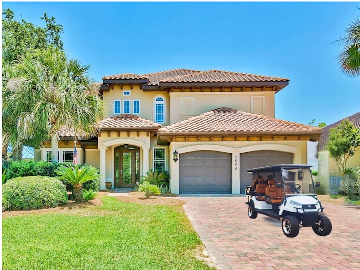 Lakeside View! Golf Cart, Pet Friendly, Pool - Destin, FL