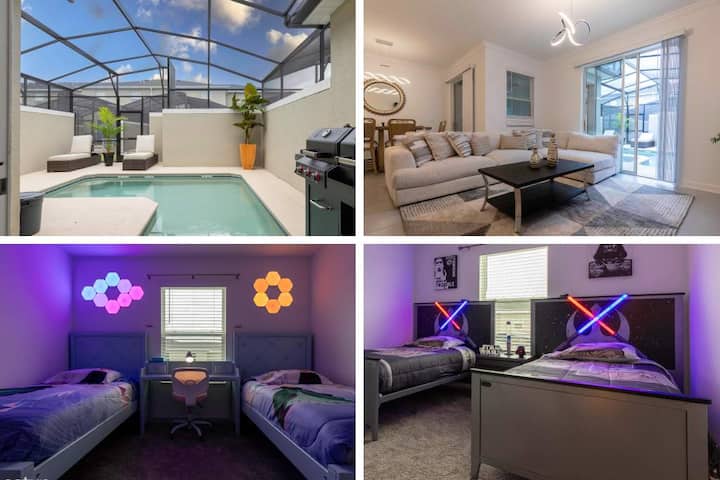 Pool Home In Storey Lake • Minutes From Disney! - Lake Buena Vista, FL