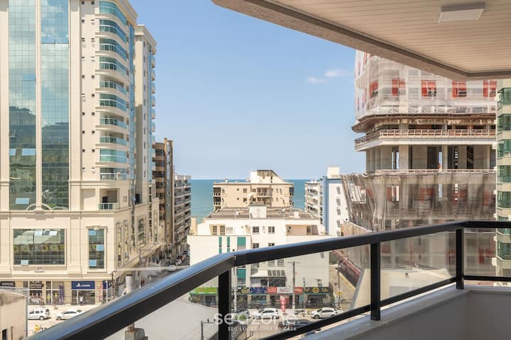 Apt With Sea View And Barbecue In Itapema Gbl601 - Itapema