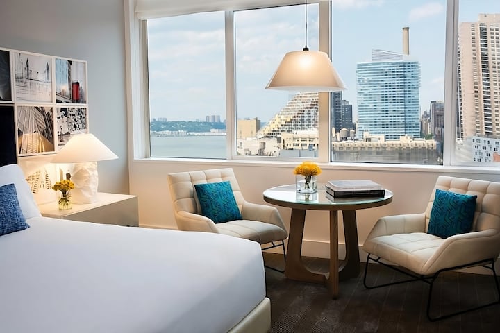 4 Queen Deluxe Rooms At Ink 48 Hotel! - New York