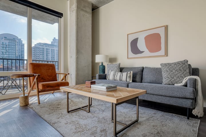 Blueground | River N, Pool & Fitness, 1 Block To L - Chicago Loop - Chicago