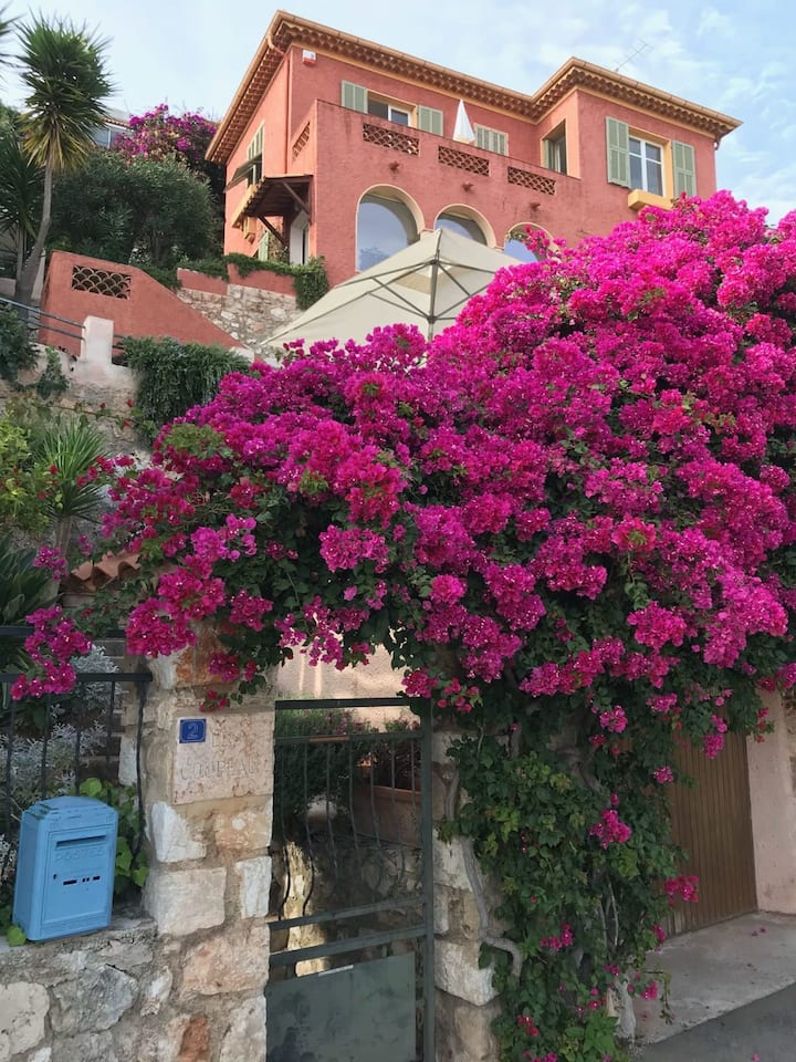 Beautiful Villa Francesca With Sea View - Villefranche-sur-Mer