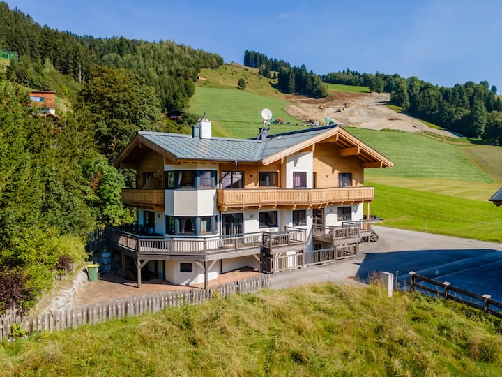Appartement Au Bord De La Piste Avec Balcon - Saalbach