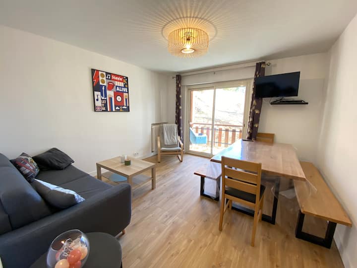 06 Bd - Bel Appartement 6 Personnes Face Pistes - Beuil