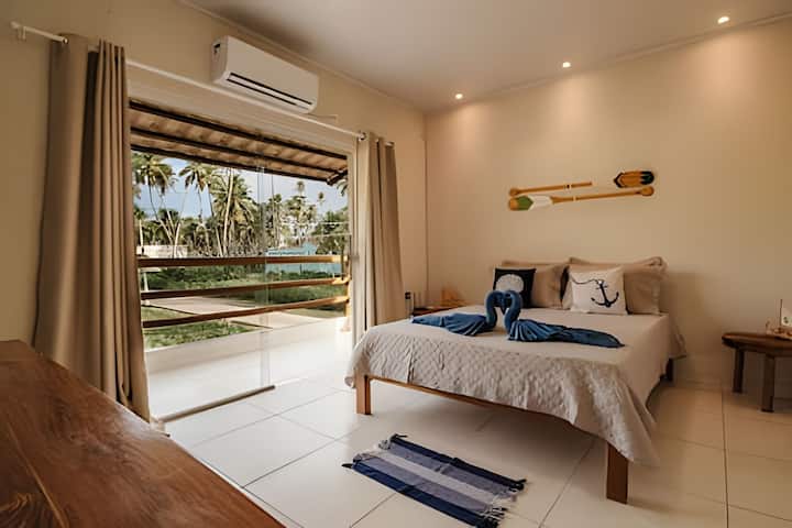 Japaratinga | Flat Com Sacada A200 Metros Da Praia - Japaratinga