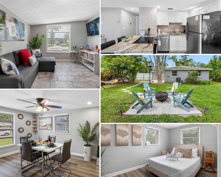 Stylish & Cozy Stunning Tampa Home - Tampa, FL