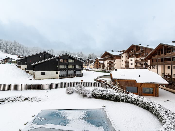 Magnifique Appt Vue Pistes, Ski Aux Pieds 4 Pers - Morillon