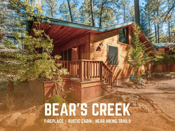Romantic Creekside Cabin | Hot Tub & Pine Views - Ruidoso, NM