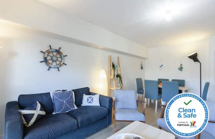 Hostwise - Trendy Bright Flat W/ Balcony | Jacuzzi - Matosinhos