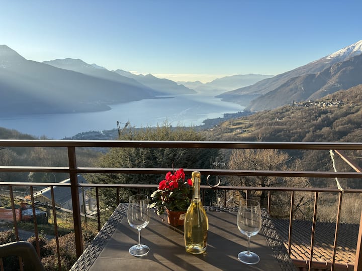 Stunning Lake View Apartment Peglio - Larihome A45 - Domaso
