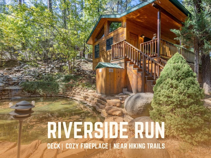 Deck | Fireplace Cabin | Near Midtown - Ruidoso, NM