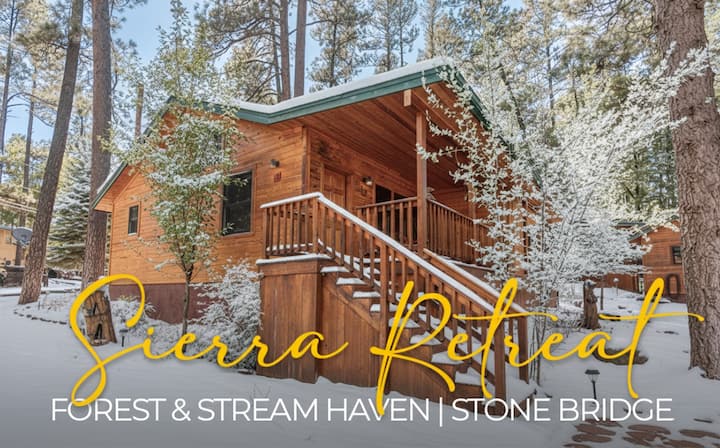 Forest & Stream Haven | Stone Bridge - Ruidoso, NM