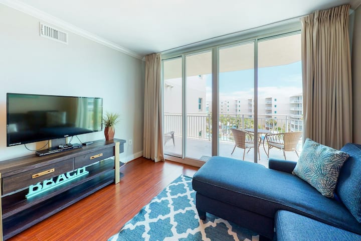 1br Oceanfront | Private Beach | Hot Tub | Pool - Okaloosa Island, FL