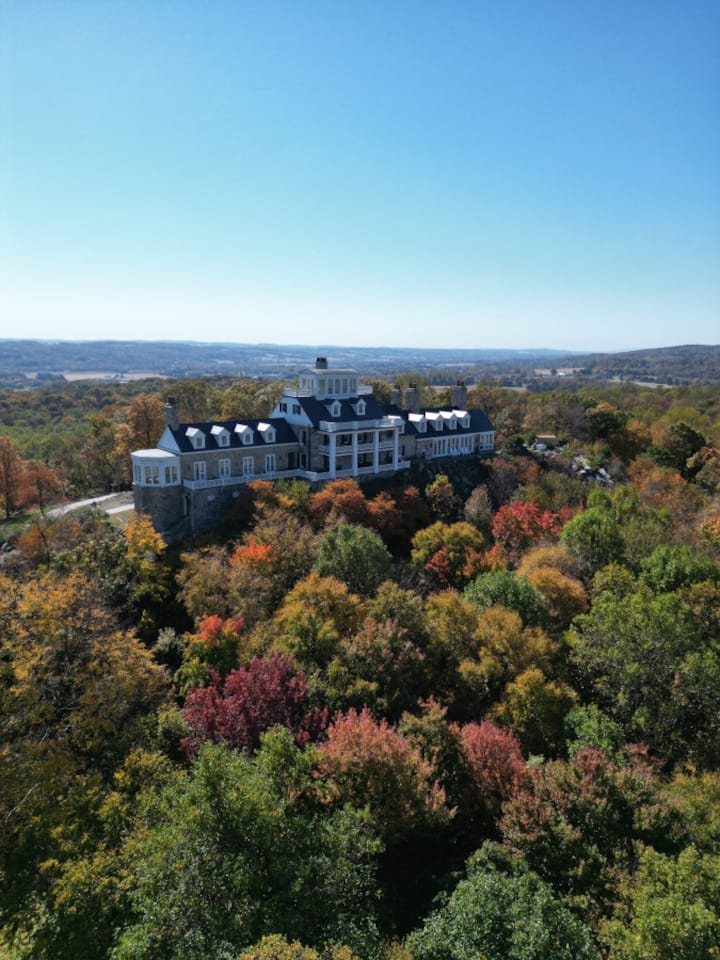Roundtop Mansion/ Wellness Retreat W/indoor Pool - États-Unis
