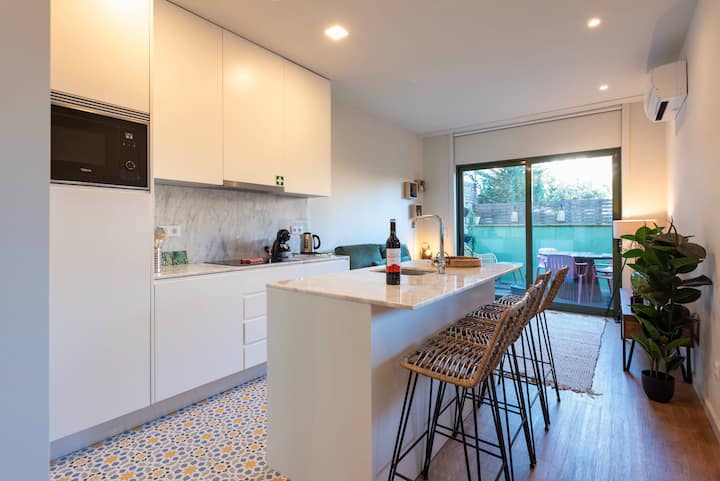 Porto Central Exotic Flat W/ Shared Pool & Garden - Porto
