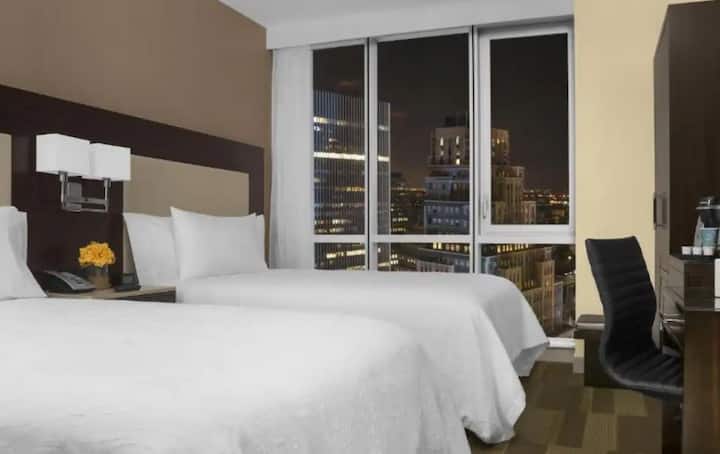 One Bedroom 2 Queen Beds At Times Square Central - New York