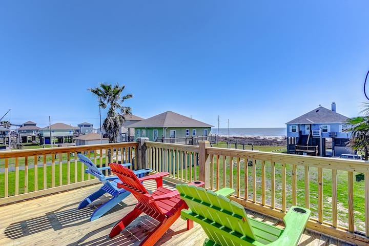 Boujee Beach House - Crystal Beach, TX