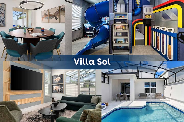 Villa Sol | Minion Br & More, Minutes To Universal - Orlando