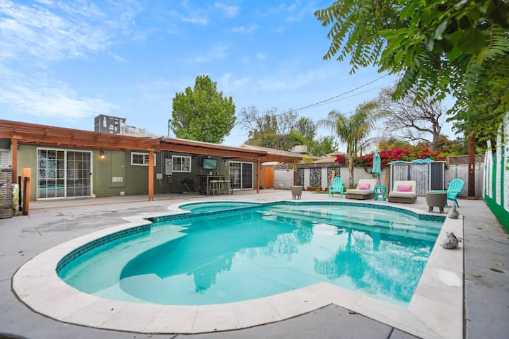 Heated Pool + Dog Friendly Gated 6 Mi Universal. - Sherman Oaks - Los Angeles