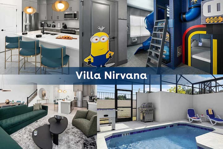 Villa Nirvana| Pool, Minions Br - Near Minion Land - Orlando, FL