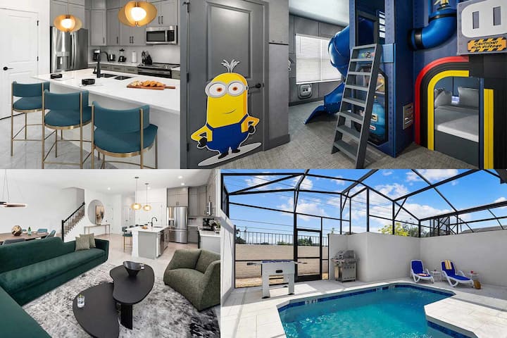 Villa Nirvana| Pool, Minions Br - Near Minion Land - Orlando