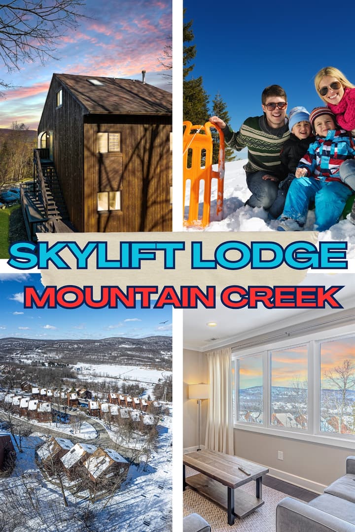 Skylift Lodge | Modern Mountain Luxury Getaway - Hamburg, NJ
